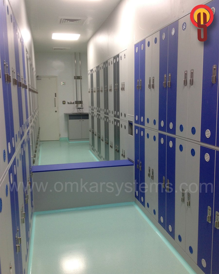 Omkar Modular Systems LLP - PVC Change Room Furniture , PVC Clean room ...