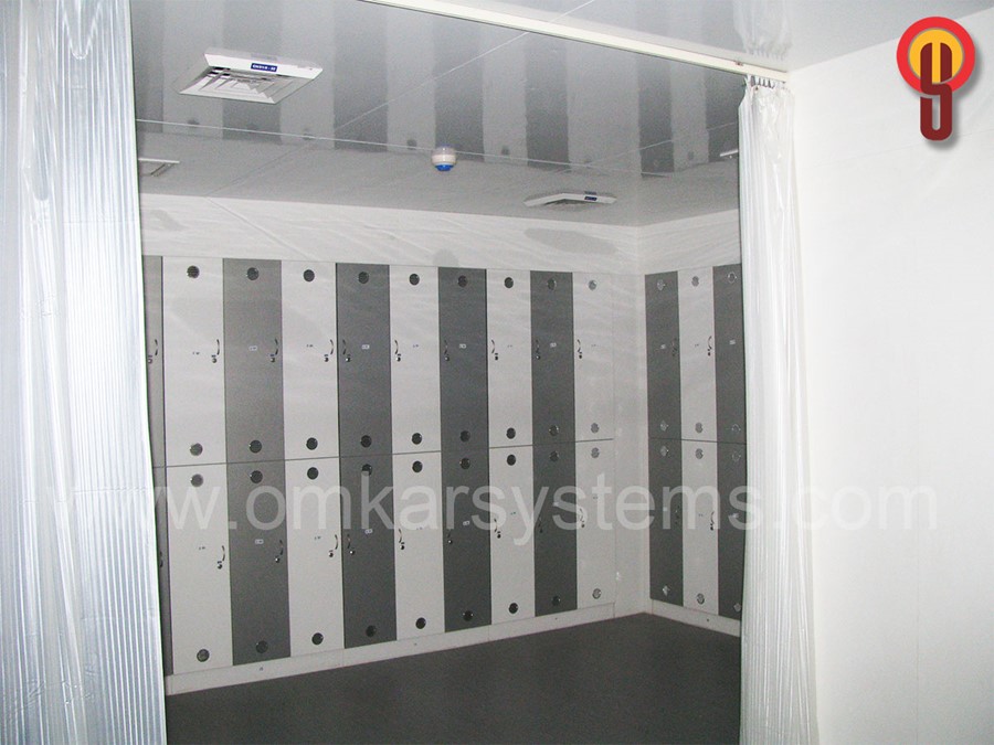 Omkar Modular Systems LLP - PVC Change Room Furniture , PVC Clean room ...