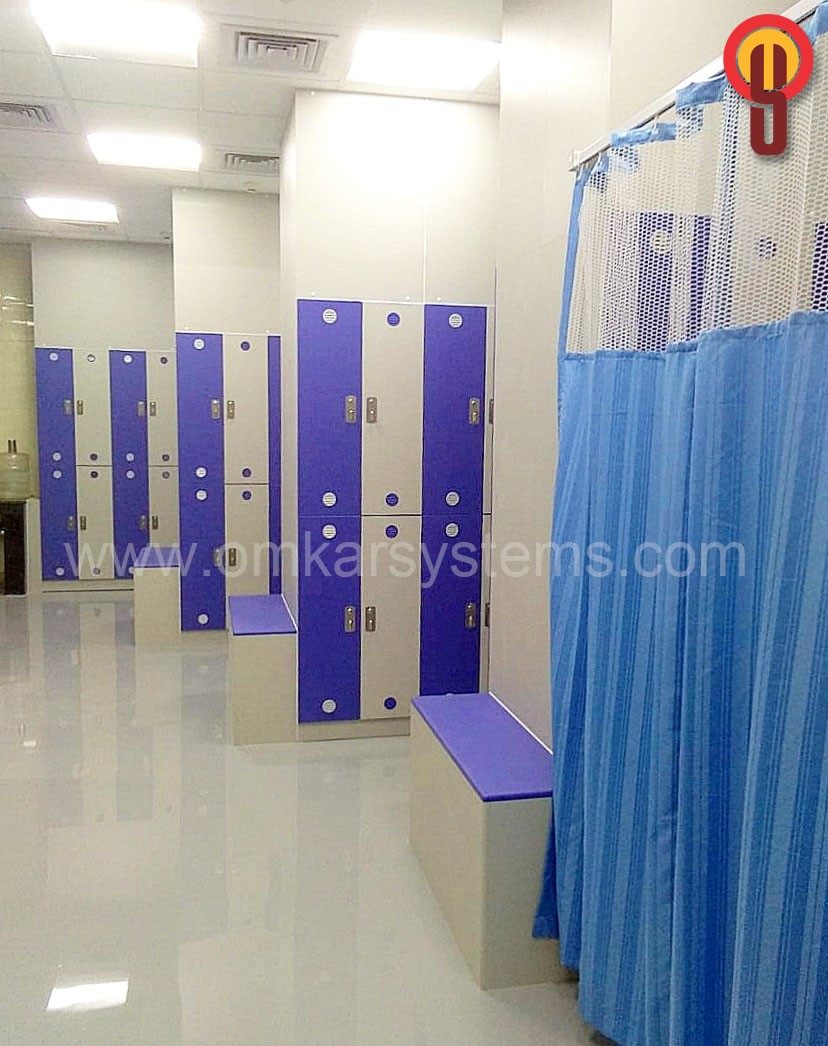 Omkar Modular Systems LLP - PVC Change Room Furniture , PVC Clean room ...