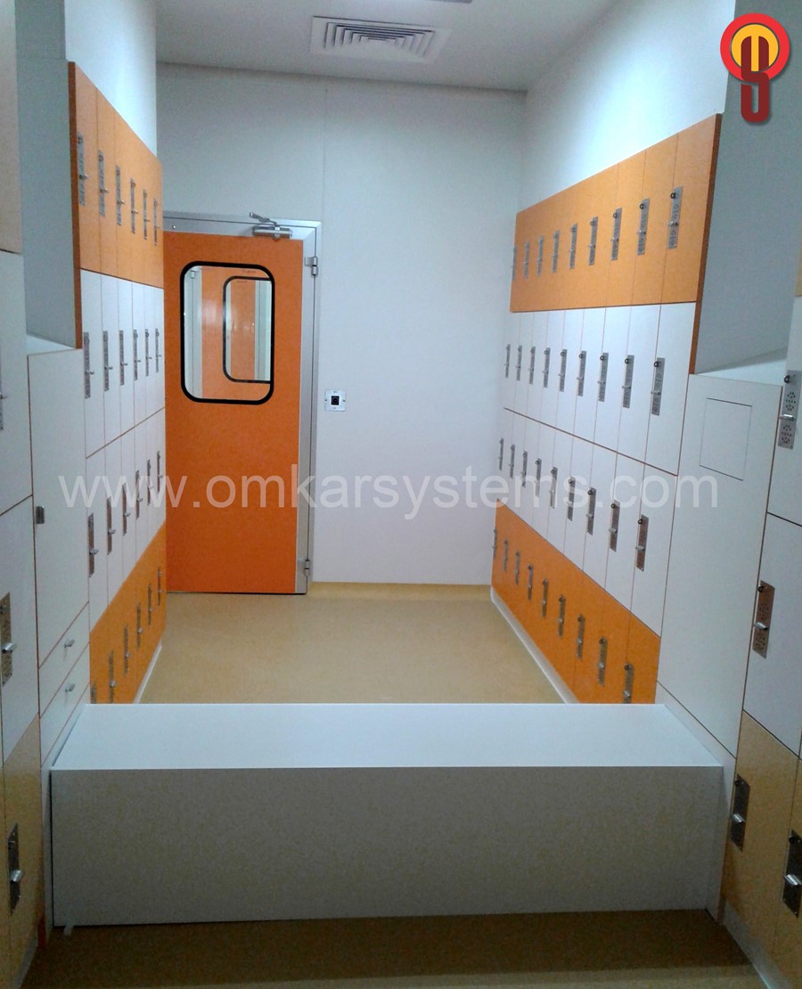 Omkar Modular Systems LLP - PVC Change Room Furniture , PVC Clean room ...